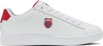 K-Swiss Herren Court Shield II Sneaker, White, 41.5 EU