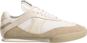 Chlo&eacute; Low-Top Sneaker - Kick Sneaker - Gr. 36 (EU) - in Beige - f&uuml;r Damen