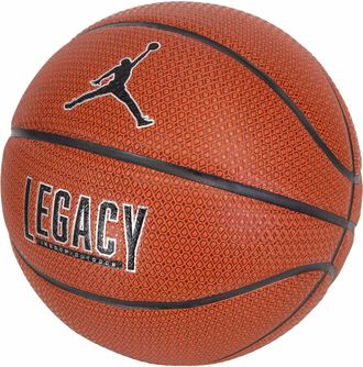 Nike Jordan Playground 8P Deflated Basketball (Amber/Black, 7)