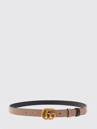 Gucci Ceinture r&eacute;versible GG Marmont en cuir de veau avec boucle Double G