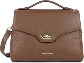 Lancaster | Milano Cosmos - Sac à Main Cuir de Vachette Grainé Châtaigne