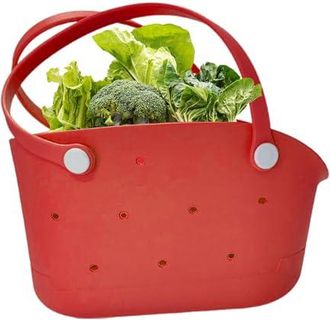 Generic Petit sac de transport en caoutchouc, sac de voyage &eacute;tanche pour voyage | Accessoires de voyage tendance, lavable r&eacute;sistant au sable pour hommes femme