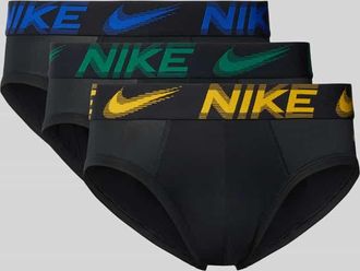 Nike Slim Fit Slips mit Logo-Stitching im 3er-Pack