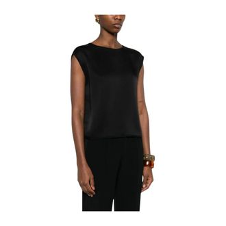 Forte_Forte Damen, Blusen & Hemden, Schwarzk, XLGr&ouml;&szlig;e