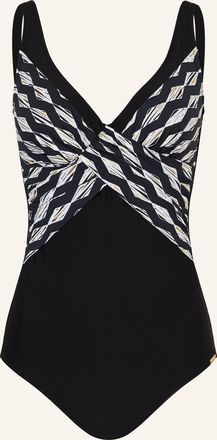 Charmline Charmline Shape-Badeanzug Gilded Graphic schwarz