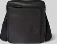 Strellson Lederrucksack mit Label-Pr&auml;gung Modell HYDE PARK