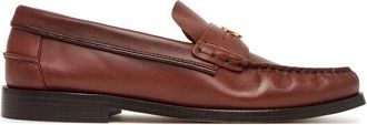 Tommy Hilfiger Mokassins Hilfiger Penny Loafer Smooth Lth FW0FW09249 Braun