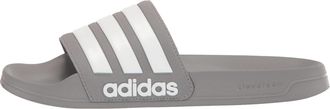 adidas Unisex Adilette Shower Slides, Grey Three / Cloud White / Grey Three, 40.5 EU