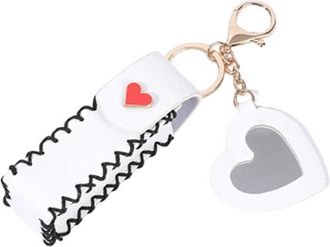 Generic Porte-cl&eacute; pour rouge &agrave; l&egrave;vres CLipstick - Porte-baume &agrave; l&egrave;vres, porte-cl&eacute;s, porte-baume &agrave; l&egrave;vres portable, porte-rouge &agrave; l&egrave;vres &eacute;tanche, sac &agrave; rouge &agrave;