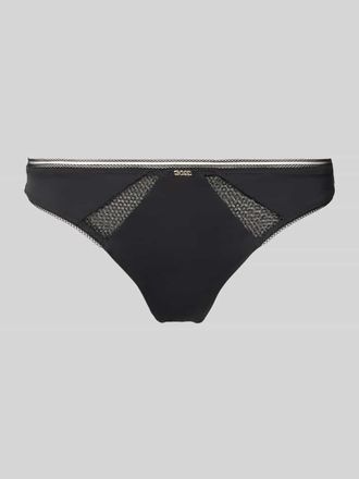 HUGO BOSS String mit Spitzen-Einsatz