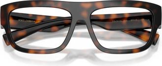 Dolce & Gabbana Homme, Accessoires, Brun, Taille: 57 MM Dg5114 Optical Frame