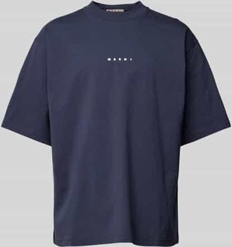Marni Oversized T-Shirt mt Label-Print