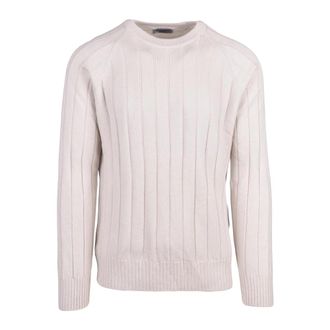 Vengera Pullover Rundhalsausschnitt - - Knitwear - Herren - Beige - M