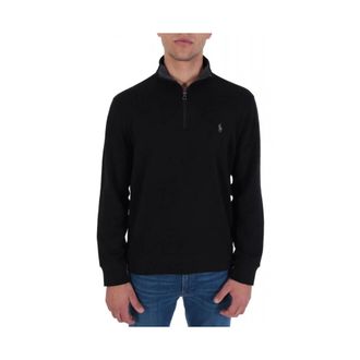 Ralph Lauren Homme, Sweatshirts et sweats &agrave; capuche, Noir, Taille: L SweaT-shirt Demi-Zip