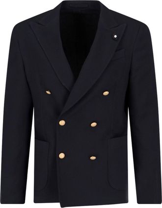 Lardini Double-Breasted Blazer