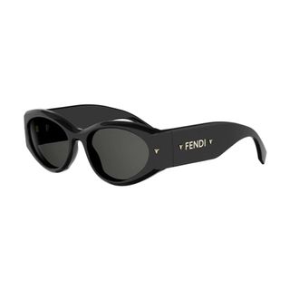 Fendi Screen Sonnenbrille - - Accessories - Damen - Schwarzk - 57 MM