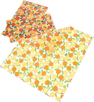 Artibetter 3 St&uuml;ck Teiliges Bio bienenwachs Lebensmittelwachstuch aus Baumwolle Wiederverwendbar Vielseitig als Sandwich Back Aufbewahrungstuch f&uuml;r Nachhaltige K