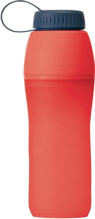 Platypus Meta Faltbare Wasserflasche f&uuml;r Camping und Wandern, Korallenrosa, 0,75 Liter