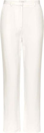 Loulou Studio Femme, Pantalons, Blanc, Taille: 36 FR Mahoney Straight Pantalons