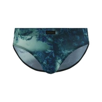 Bruno Banani Herren Florestsense Sports Briefs Boxershorts, Gr&uuml;n Forest Print, M EU