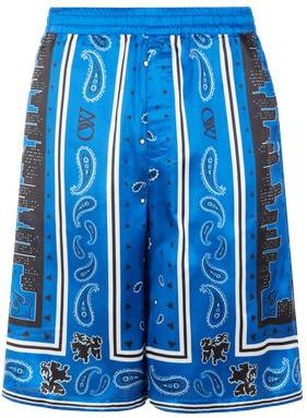 Off-white Short imprim&eacute;