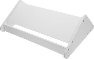 NUOBESTY Ultra D&uuml;nnes Wandmontiertes Schuhregal ohne Bohren Platzsparendes Schuhaufbewahrungssystem f&uuml;r Haust&uuml;r und Flur Wei&szlig; Breit Einfache Installation Umwel