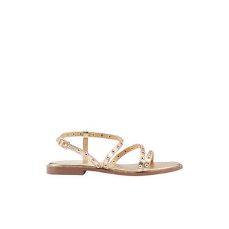 Cosmoparis Femme, Chaussures, Jaune, Taille: 37 EU Sandales plates Calie