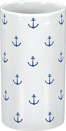 Kleine Wolke Textilgesellschaft Zahnputzbecher Bad-Accessoires Anchor