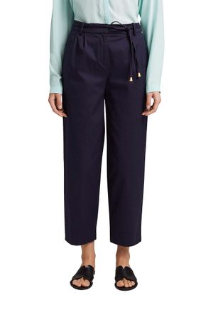 Esprit Collection Damen Hose 051eo1b306, 400/Navy, 36W / 26L