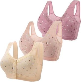 Generic Soutien-gorge push-up sans armatures pour femme classique doux maintien solide soutien-gorge élégant col en V séduisant bralette sans coutures confort