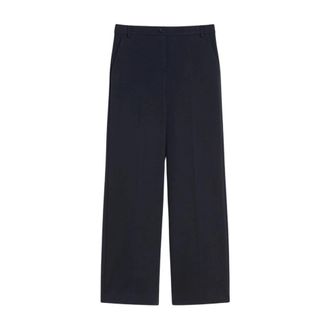 Max Mara Straight Hosen - - Trousers - Damen - Grau - XL