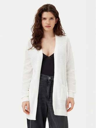 Vila Strickjacke Dalo 14097125 Weiß Loose Fit