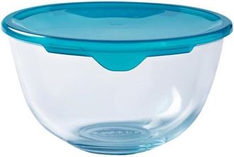 Pyrex prep & Store Schale, Glas, Blau, 14 cm