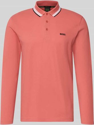 HUGO BOSS Regular Fit Poloshirt aus reiner Baumwolle Modell Plisy