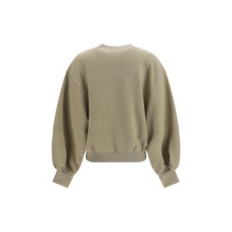 Brunello Cucinelli Cotton and Linen Blend Sweatshirt - Beige