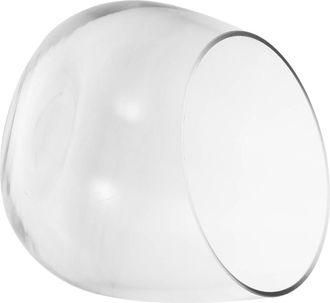 BESPORTBLE Schr&auml;g Geschnittene Glasvase Transparent Hydroponic Planter Modernes Design Kleine Blumen Vase f&uuml;r Tischdeko Wohnzimmer Schlafzimmer Geschenk