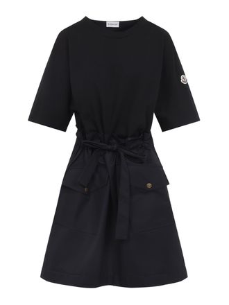 Moncler Robe Courte - Noir
