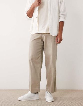 Abercrombie & Fitch Pantalon baggy &eacute;l&eacute;gant &agrave; enfiler - Vert