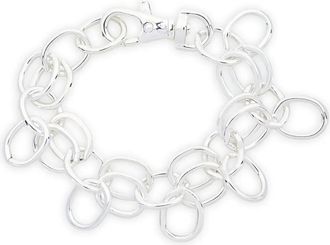 Martine Ali bracelet à détail de chaîne - Argent