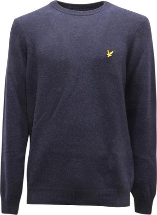 Lyle & Scott Homme, Pulls, Bleu, Taille: M Kn921Vf Pull en m&eacute;lange de laine