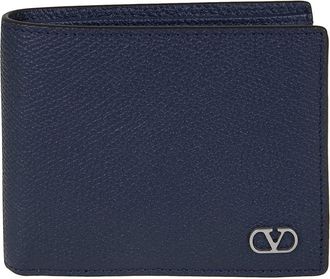 Valentino Garavani Homme, Accessoires, Bleu, Taille: ONE Size Vlogo Signature Wallet