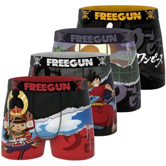 Freegun Lot de 4 boxers homme One Piece