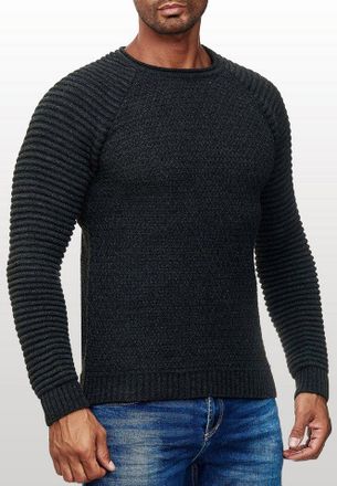 Rusty Neal Strickpullover in modischem Grobstrick-Design