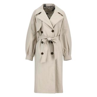 Barbour Femme, Manteaux, Beige, Taille: 38 FR Lyla Trench Coat