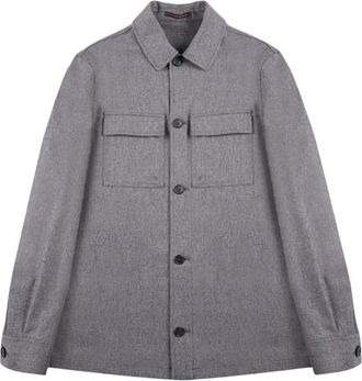 Slowear Slowear, Homme, Vestes, Gris, Taille: M Surchemise Flanelle