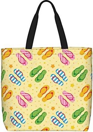 Generic Sac De Courses Tongs Sac Femme Plage R&eacute;utilisable De Grande Capacit&eacute; Sacs &Agrave; Main, Pour Voyage, Shopping, &Eacute;cole, Tous Les Jours