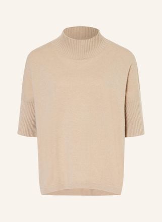 Antonelli Antonelli Firenze Strickshirt Mit 3/4-Arm Und Cashmere beige