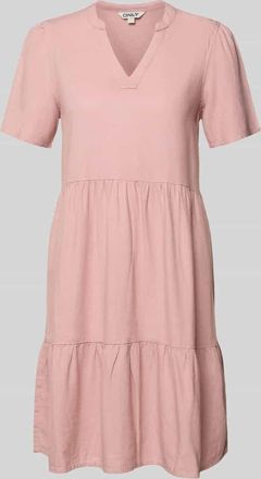 Only A-Linie Freizeitkleid aus Viskose-Leinen-Mix Modell TIRI-GOA