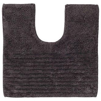 Sealskin Teppich Bad/WC, Baumwolle, Anthrazit, 50 x 45 x 3 cm