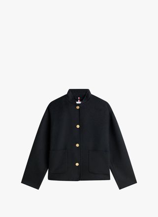 Tommy Hilfiger Veste courte &agrave; col montant en laine m&eacute;lang&eacute;e